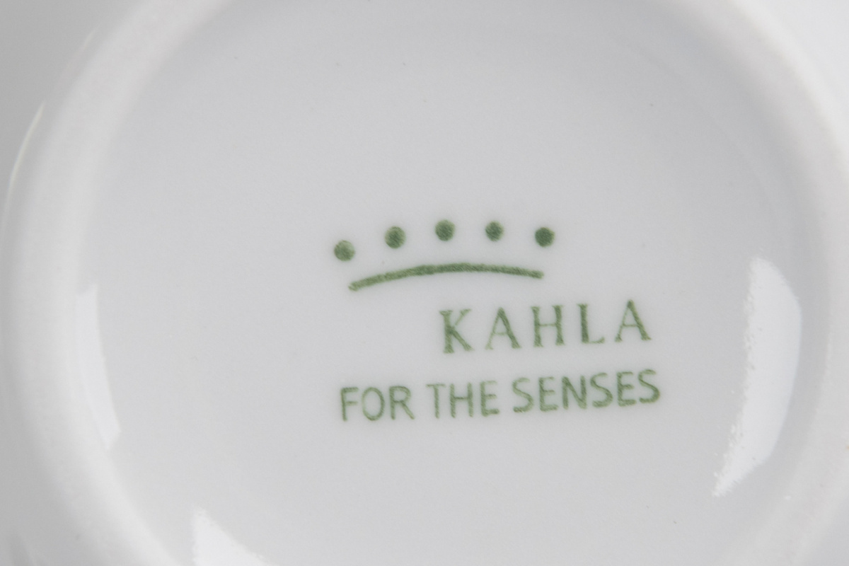 Komplet 2 białe talerze deserowe Kahla Nature porcelana Kahla Home Sklep - porcelana, herbata i ...